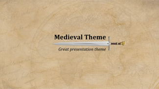 Medieval Keynote template - Free!